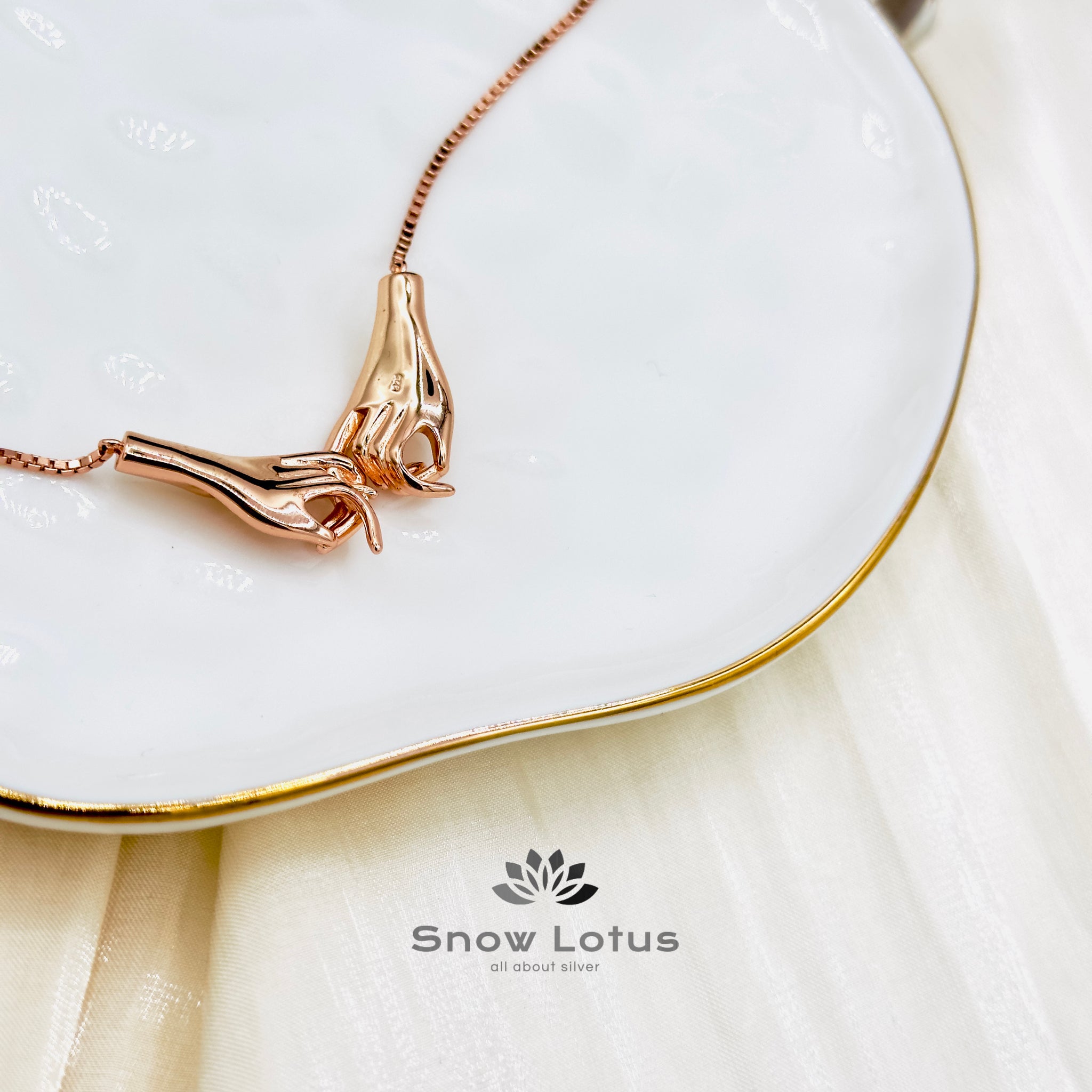 Buy Sterling Silver Chains for Women Online in USA – Snow Lotus