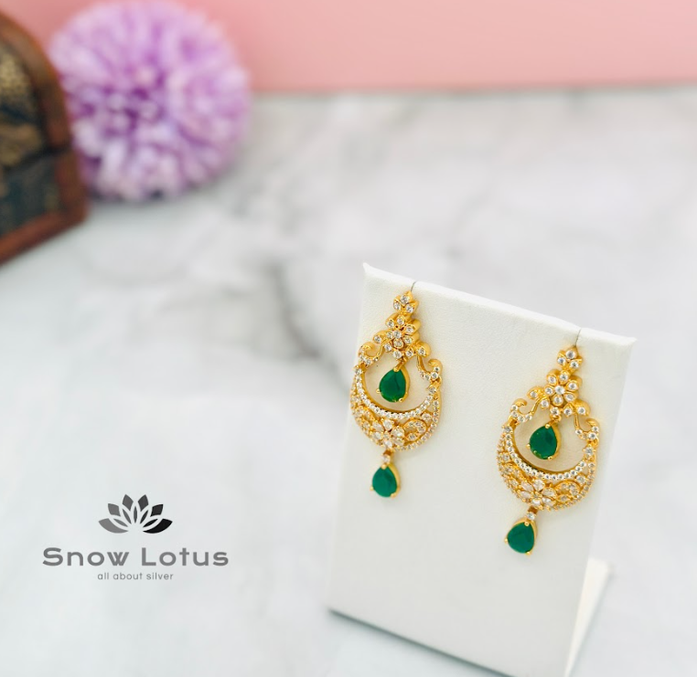 Buy Indian Sterling Sliver Jewelry for Women Online in USA - Snow Lotus