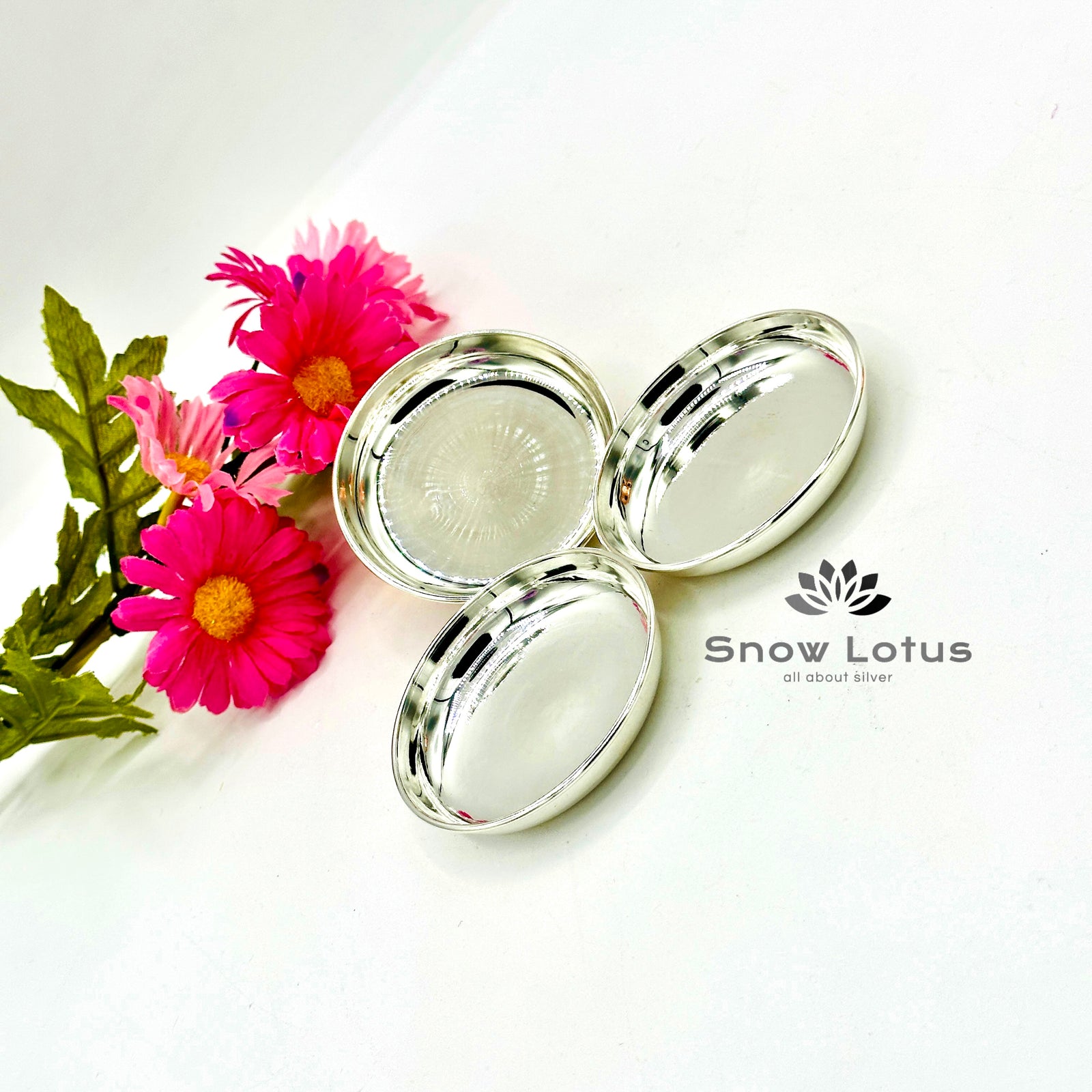 Shop Pure Silver Pooja Articles and Jewelry Online in USA | Snow Lotus